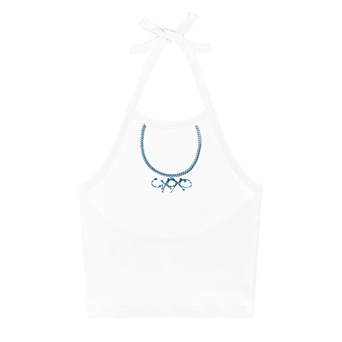 C,XOXO Chain Halter Top - Camila Cabello Official Store